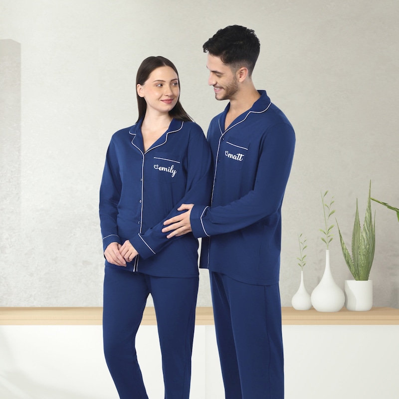 His and Hers Matching Pajama Set - Etsy