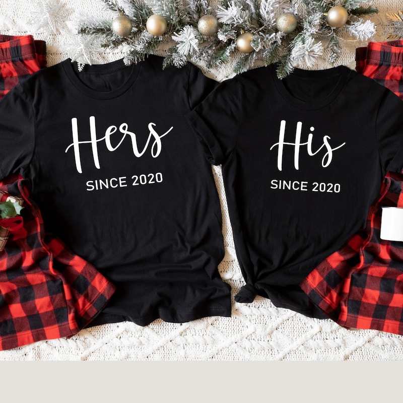 His and Hers Matching Pajama Set - Etsy
