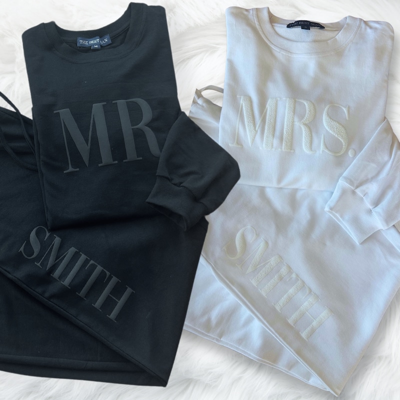 Mrs. Sweat Shirt - Etsy UK