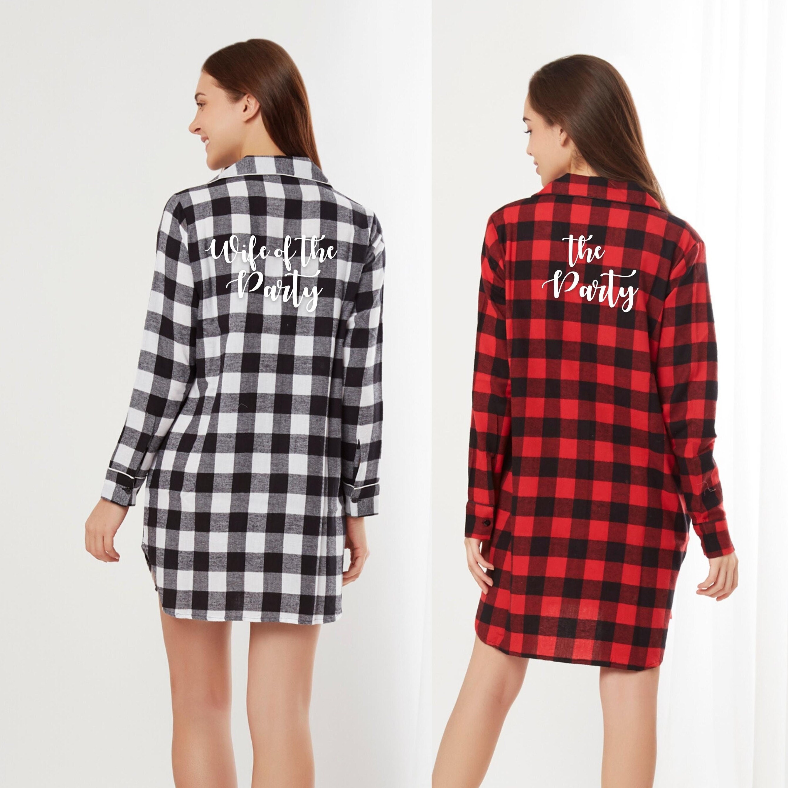 Bridal Party Flannels,buffalo Plaid,#bridesmaidproposal,bridal Party ...