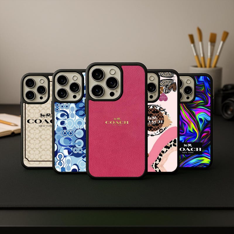 Coach White Phone Case - Etsy