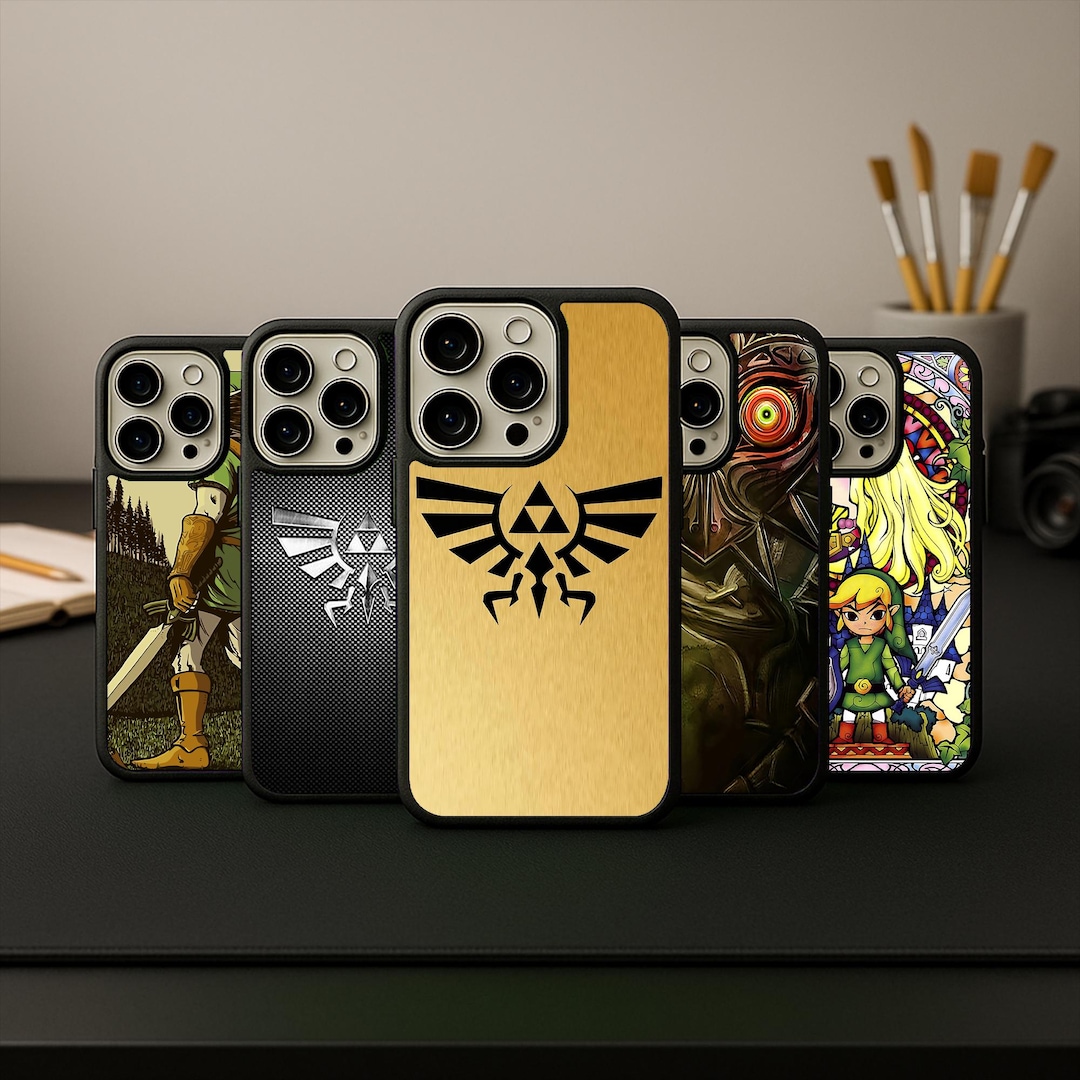 The Legend of Zelda13 Triforce iPhone 17 Pro Max & Samsung S25 Ultra ...
