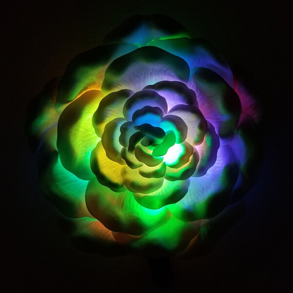 Light up Flower - Etsy
