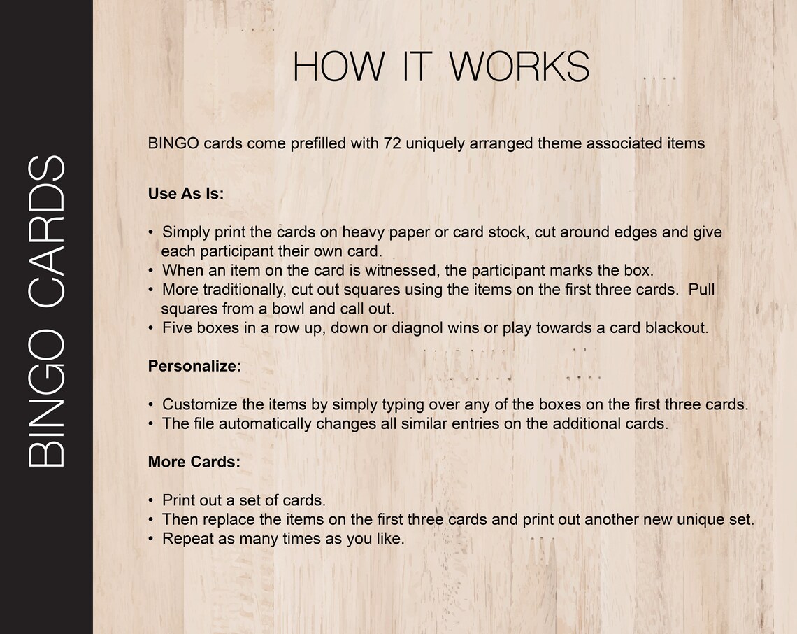 Printable ADULT HALLOWEEN PARTY Bingo Game Monster Bash | Etsy