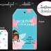 Editable SWEET TREATS Gift Tags. Gift Cards for Friends, Family ...