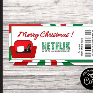 Editable TV SUBSCRIPTION Surprise Gift Reveal Coupon. Subscription ...