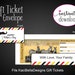 Printable FATHERS DAY Envelope for Gift Tickets Vouchers - Etsy