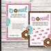 Printable APPRECIATION Donut Gift Card Holder. Instant Download ...