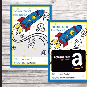 Father's Day Printable OUT OF THIS World Gift Card Holder. You Are Out ...