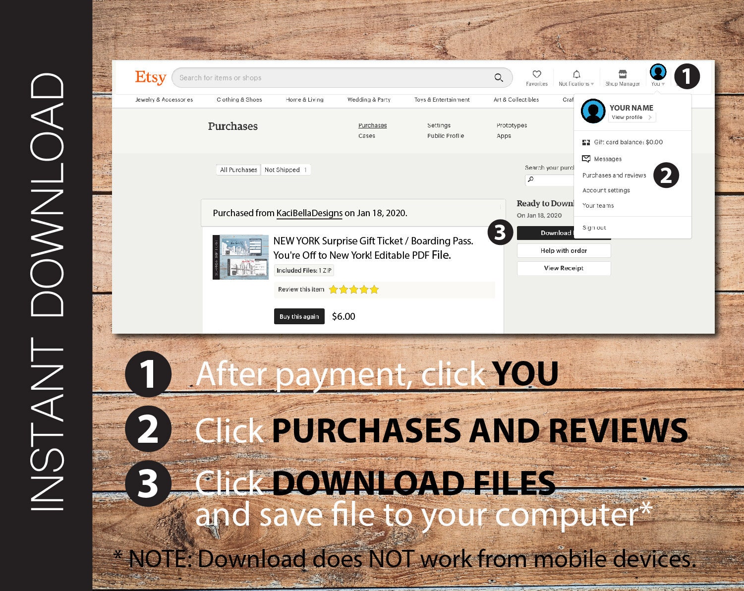 Printable WAITRESS Broadway Surprise Ticket. Editable Musical - Etsy