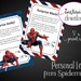 Printable SPIDER-MAN Personalized Letters Announcing Surprise ...