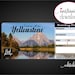Printable YELLOWSTONE Surprise Trip Gift Ticket. Boarding Pass ...