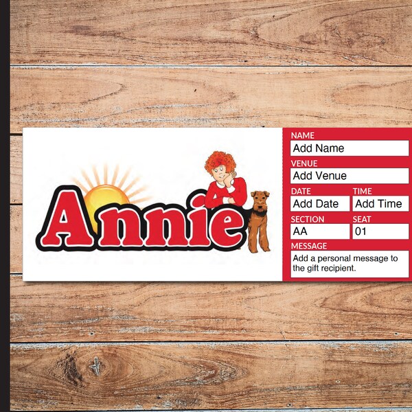 Annie Musical - Etsy