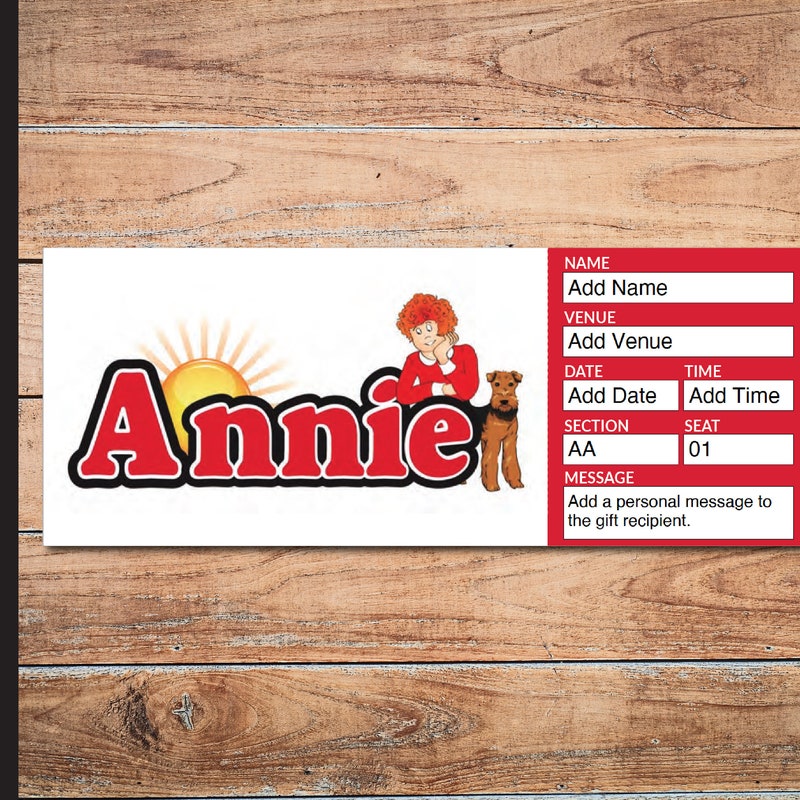 Annie Musical - Etsy