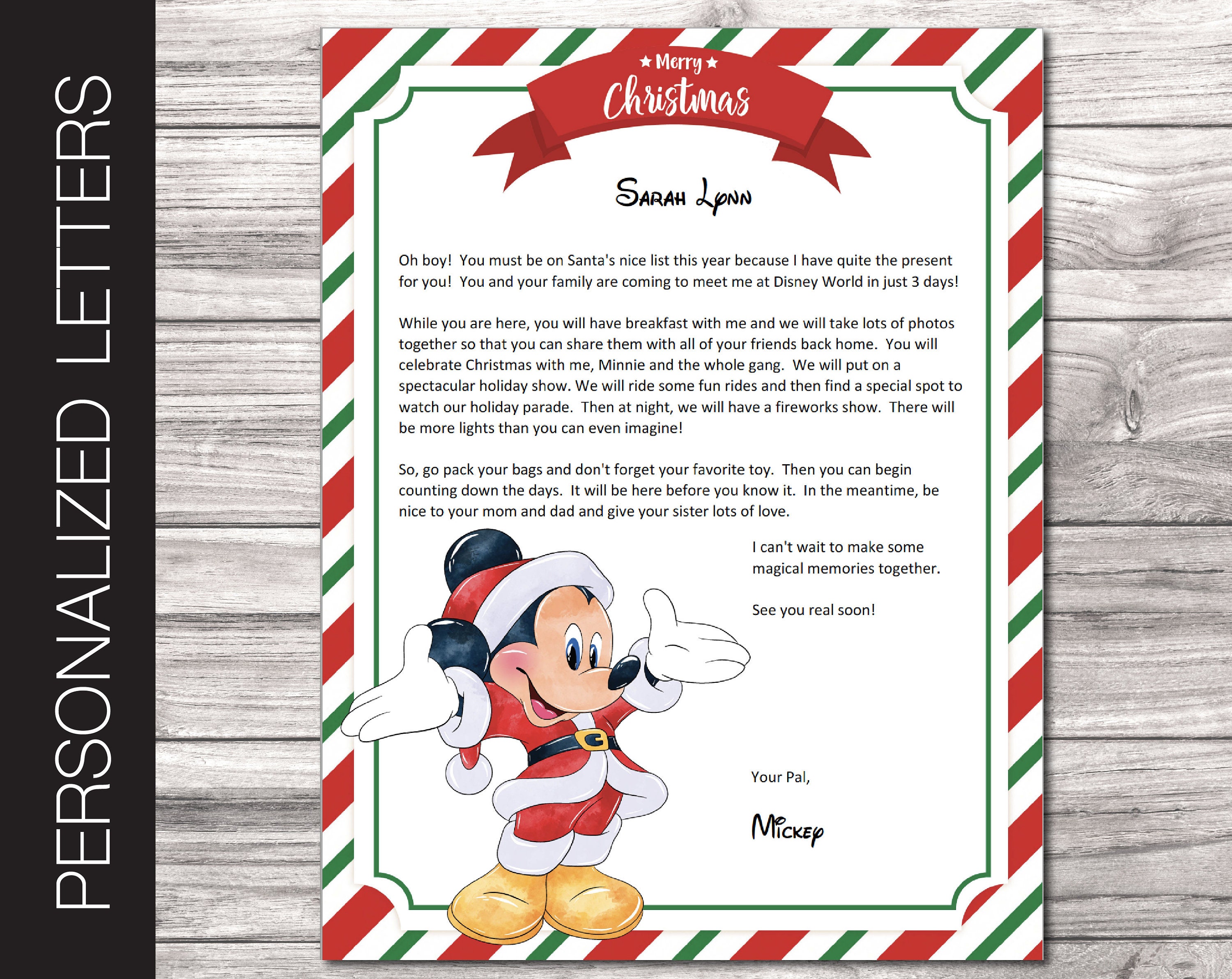 Printable Letter From Mickey Mouse If You're Seeing This, You've