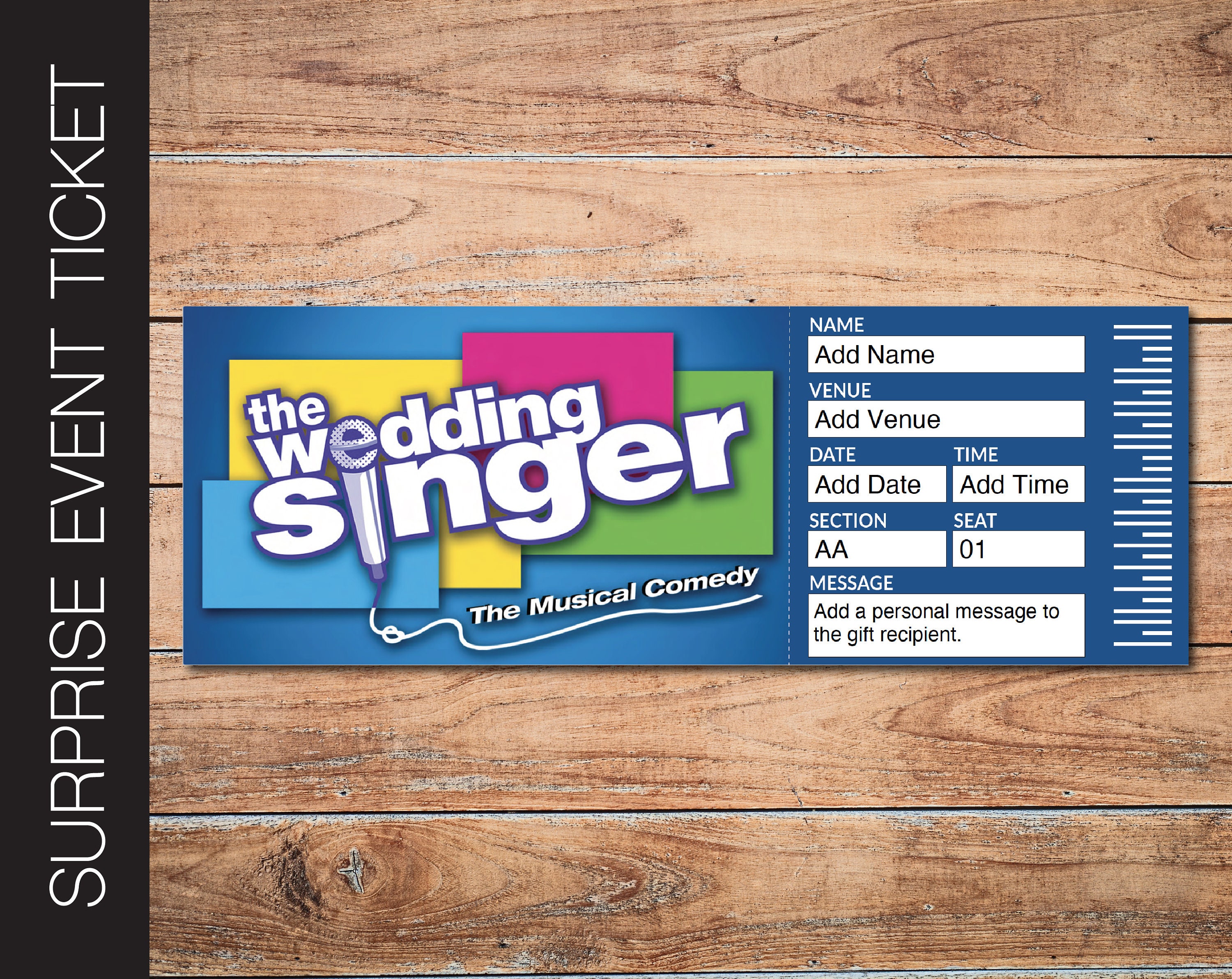 The Wedding Singer Musical Logo