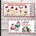 Printable CHRISTMAS PUPPY / DOG Surprise Gift Reveal Coupon. Instant ...