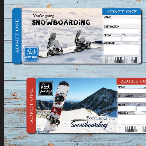 Boarding Pass Place Cards - Etsy