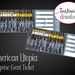 Printable AMERICAN UTOPIA Broadway Surprise Ticket. Editable - Etsy