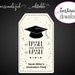Editable GRADUATION Themed Gift Tags. Congratulations Graduate. Class ...