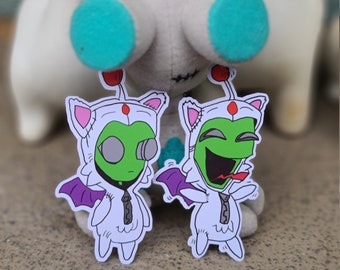 Invader Zim Cast Sticker Zim, Dib, Gir, Gaz, Tallests, Skoodge, Tak ...