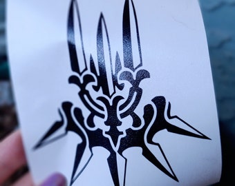 Nier Automata Yorha Emblem Vinyl Sticker - Inspired by Square Enix and ...