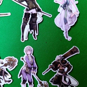 Nier Automata/replicant Sticker - 2B, 9S, A2, Nier, Yonah, Emil, Kaine ...