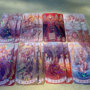 Final Fantasy XIV Astrologian Cards All 8 Holo options FFXIV Cosplay ...