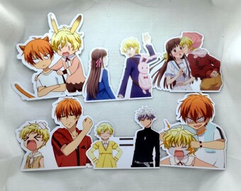 Fruits Basket Kyo Stickers Holo Options | Etsy