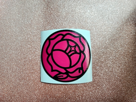 Revolutionary Girl Utena Rose Vinyl Sticker | Etsy