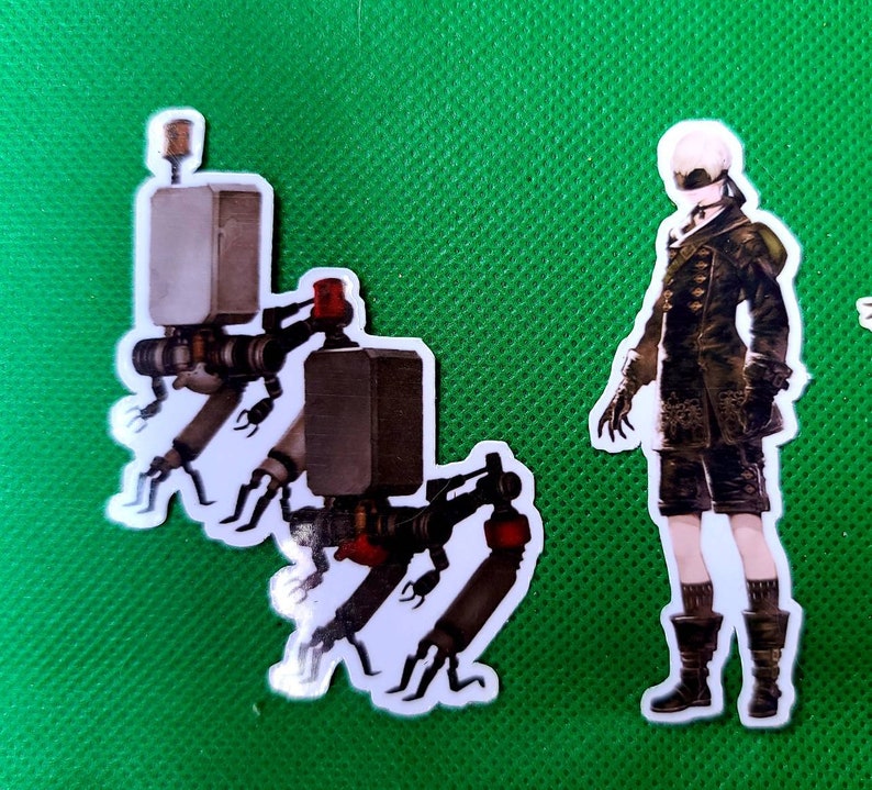 Nier Automata/replicant Sticker 2B 9S A2 Nier Yonah | Etsy