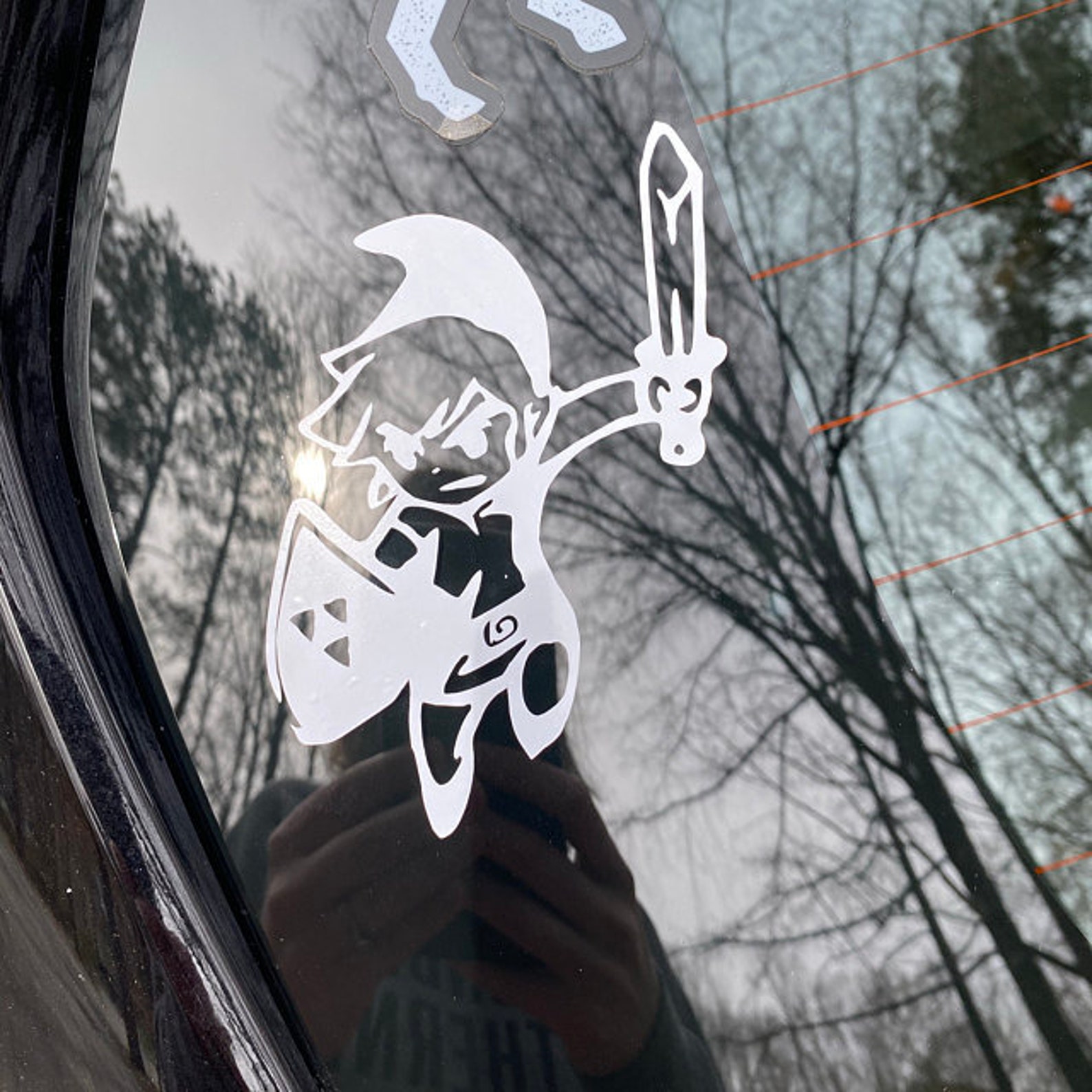 Buy Legend of Zelda Car Decalvinyl. Link. Triforce. Navi Zelda Online ...