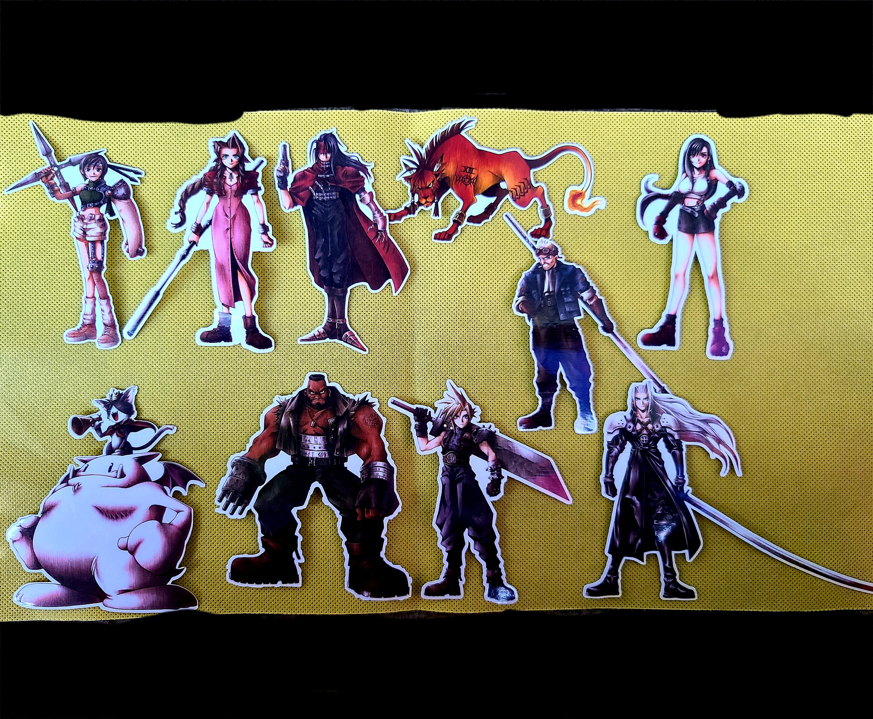 Final Fantasy VII OG Stickers Cloud Tifa Aerith - Etsy