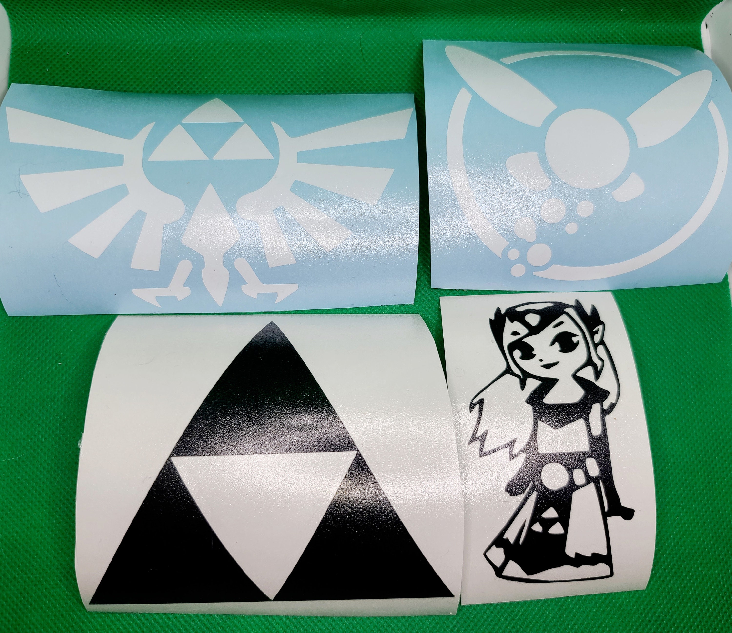 Legend of Zelda Car DecalVinyl. Link. Triforce. Navi Zelda | Etsy