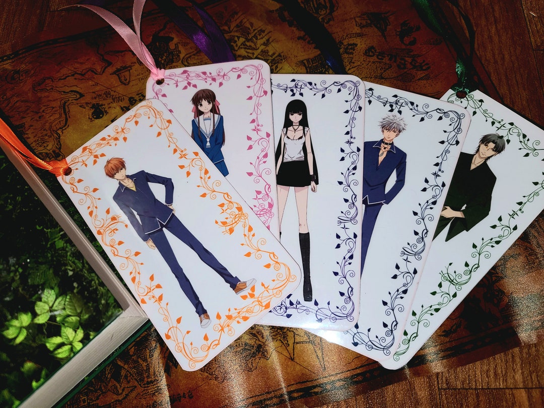 Fruits Basket Bookmarks - All Zodiac Members With Tohru and Akito. Kyo ...