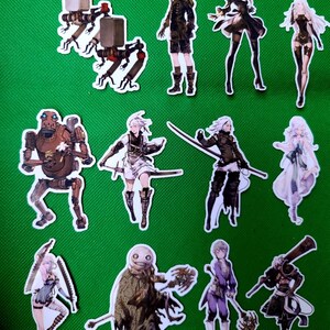 Nier Automata/replicant Sticker - 2B, 9S, A2, Nier, Yonah, Emil, Kaine ...