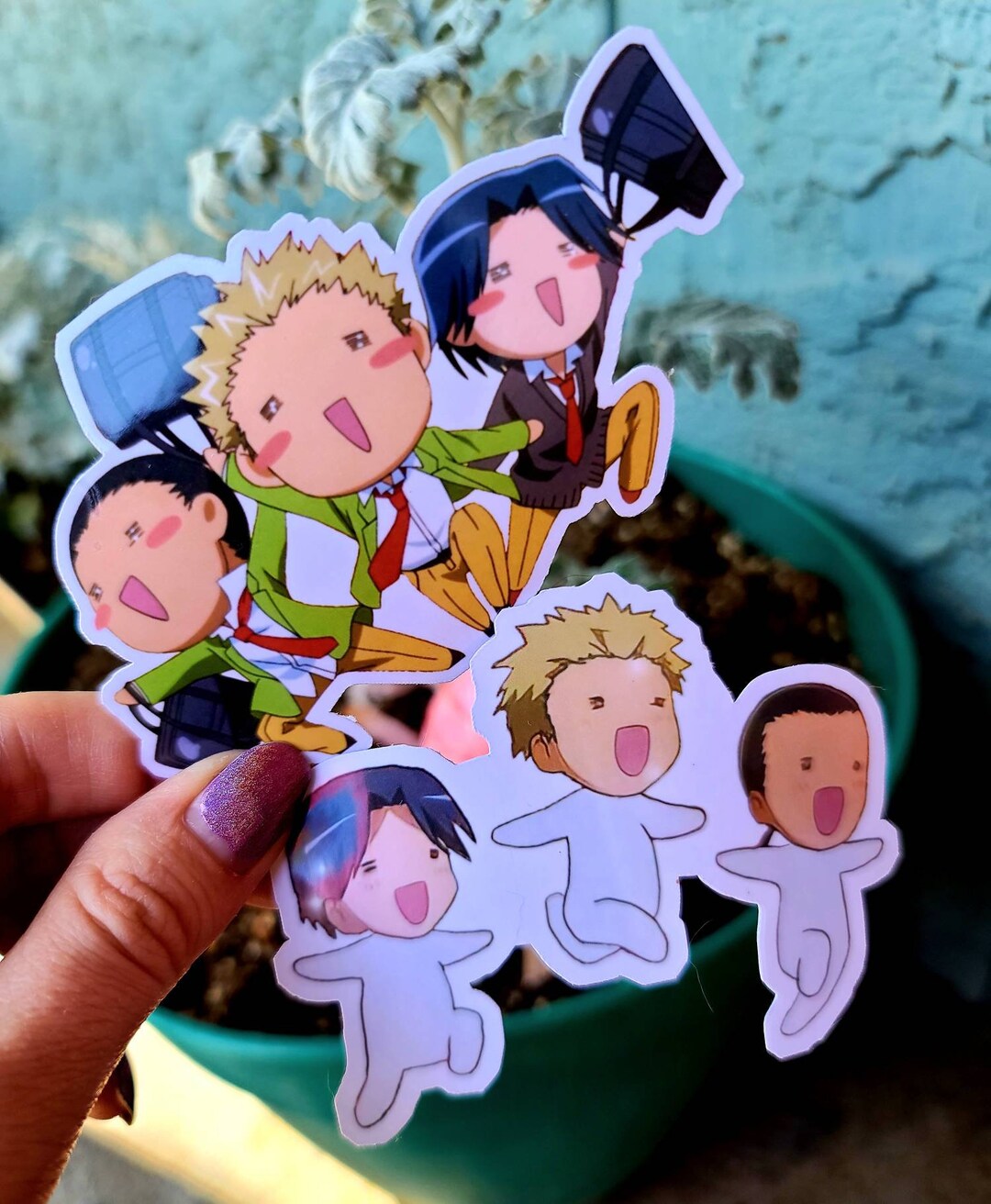 Maid Sama Stickers - Shirakawa, Sarashina, and Kurosaki - Etsy