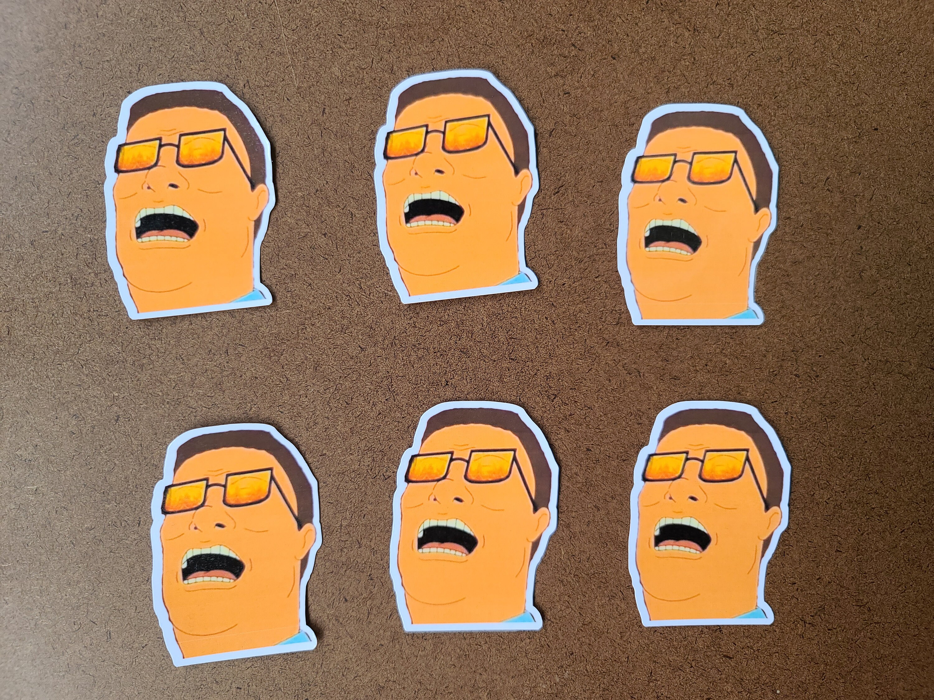 Hank Hill King of the Hill Sticker | Etsy