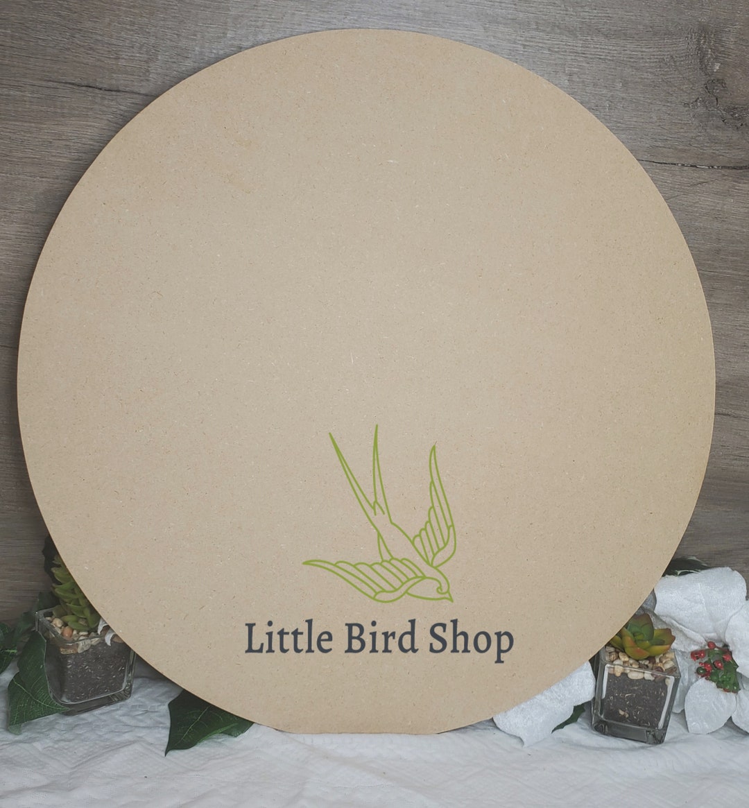 18 MDF Rounds, MDF Circle 18 Inches Round 1/2 Thick - Etsy