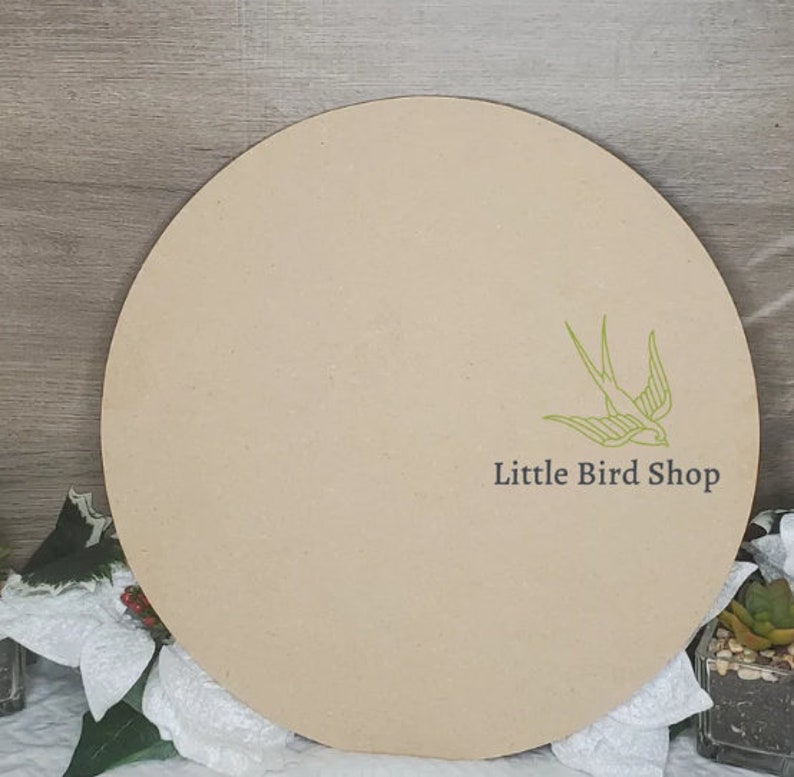 24 Round MDF Round 1/2 Thick - Etsy