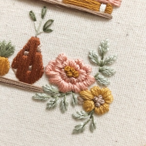 Boho Shelf Embroidery Pattern Floral Embroidery Hoop Art PDF Pattern ...