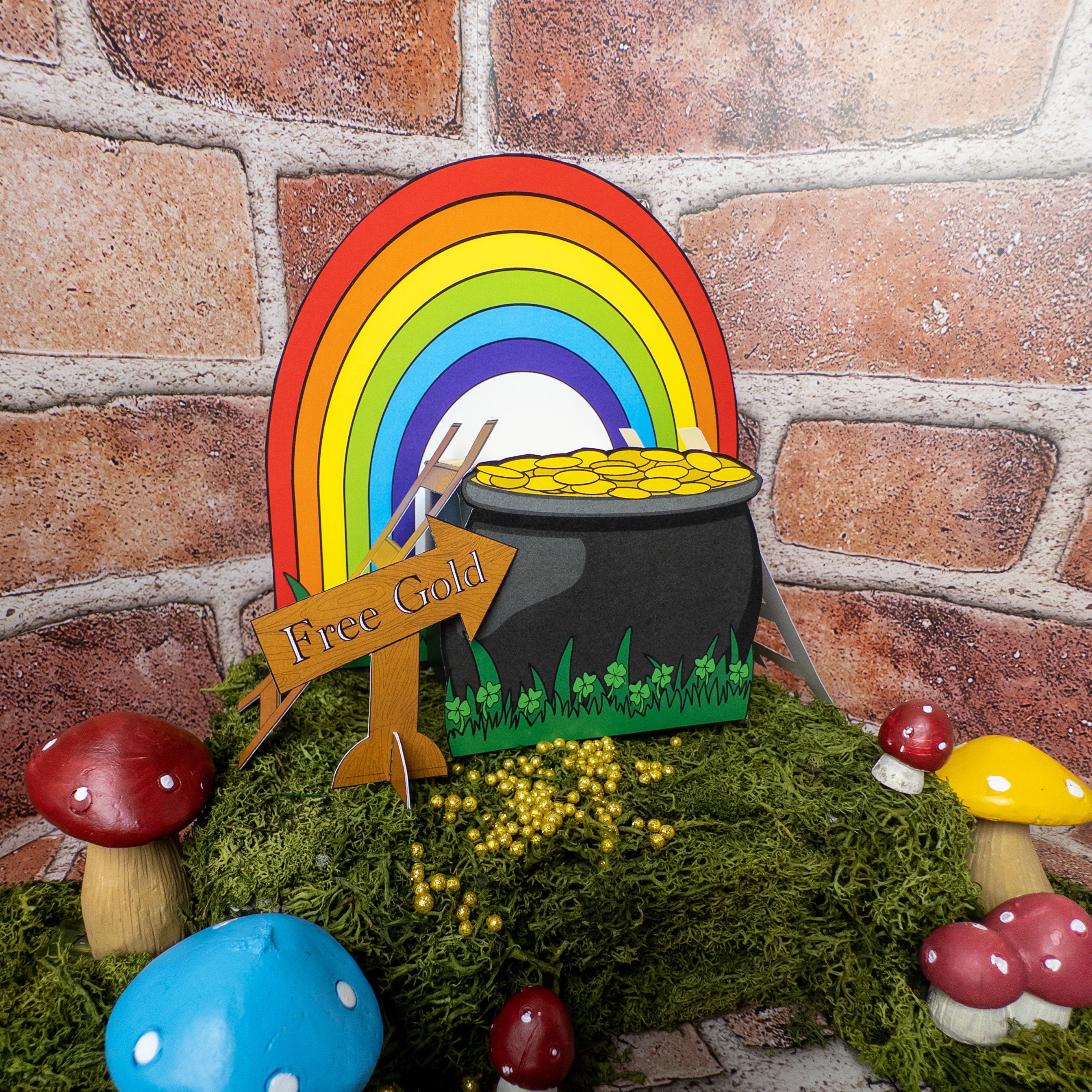 DIY Printable Leprechaun Trap - Pot of Gold - St Patrick’s Day Kids ...