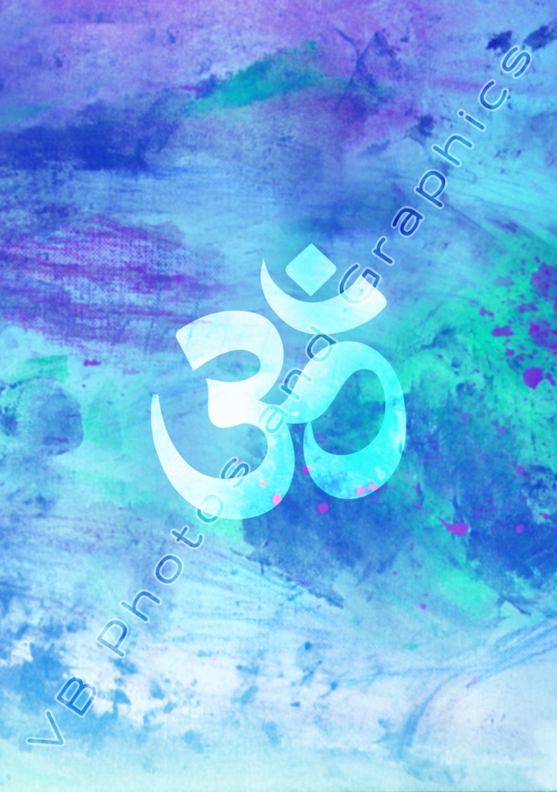 Digital Download Om Symbol 1. Soft Finish. Graphics, Digital Art, Image ...