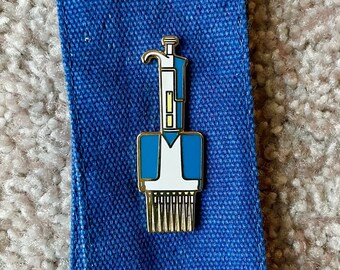 Science Enamel Pin Pipette - Etsy
