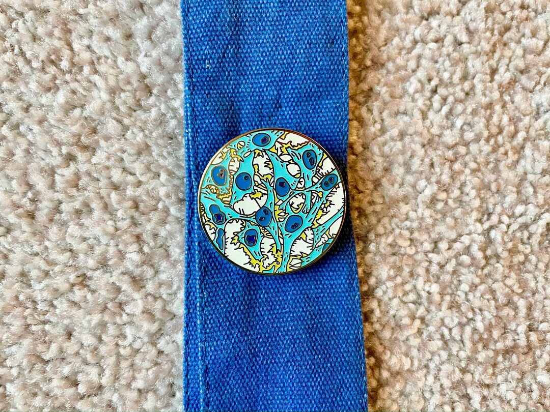 Biochemistry Cell Imaging Enamel Pin - Etsy