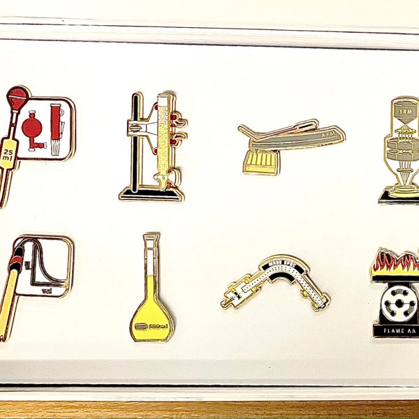 Chemistry Enamel Pin - Etsy