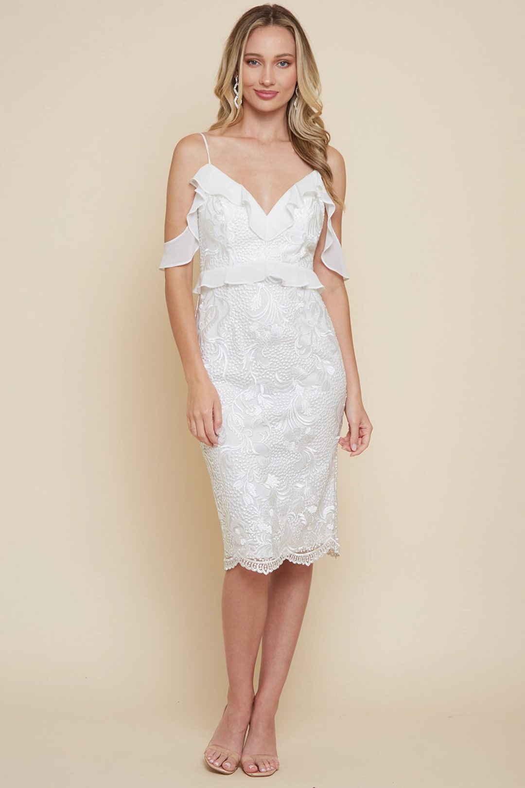 Little White Dress, Bridal Shower Dress, Bachelorette Party Reception ...