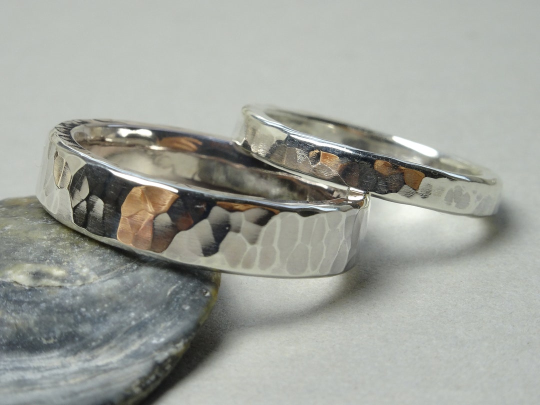 Fair Trade Wedding Rings, Silver, Straight Rail - Etsy