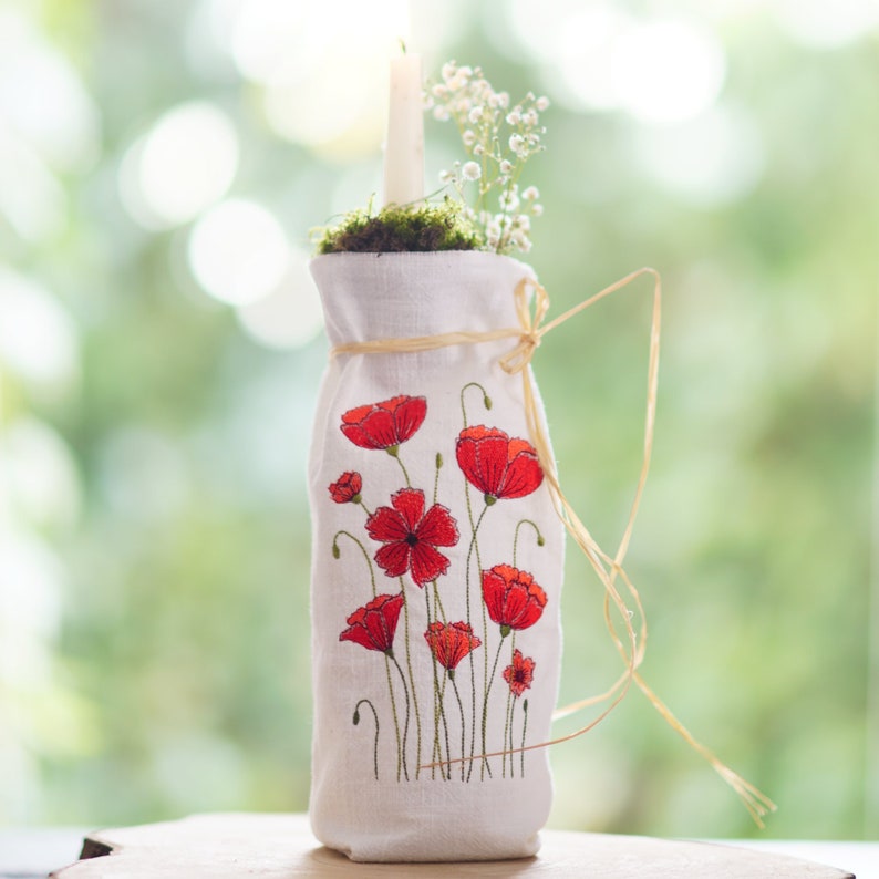 Embroidery Files Set Poppy Meadow - Etsy