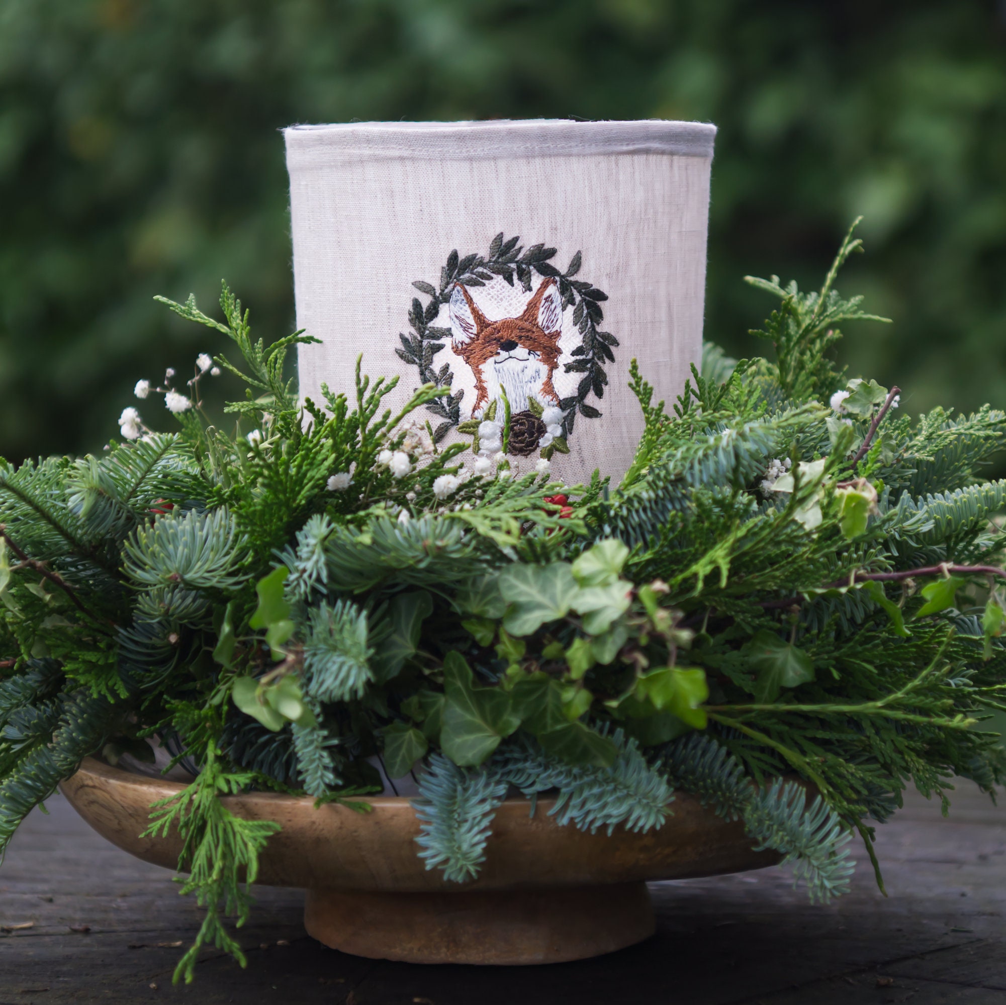 Stickdatei Fuchs FSL free standing lace aus der Serie Waldkinder - Etsy.de